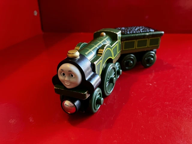 WOODEN EMILY THOMAS & Friends Wooden Railway Learning Curve BRIO Train ...