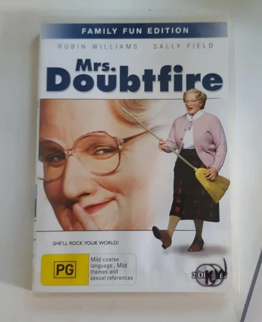 MRS DOUBTFIRE DVD (Family Fun Edition) 2-Disc Set VGC Robin Williams ...