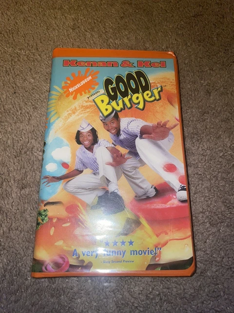 NICKELODEON GOOD BURGER 90s Clamshell VHS EUR 27,92 - PicClick FR