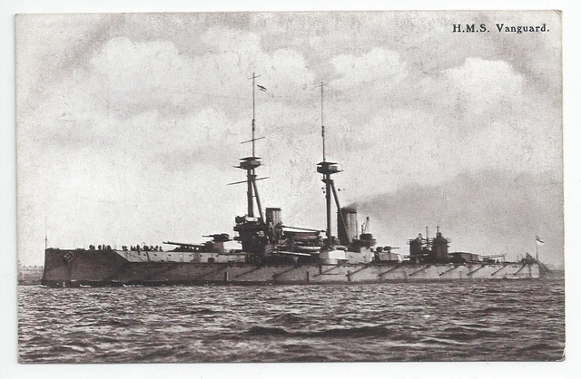HMS VANGUARD ST Vincent class Battleship Royal Navy PC £9.71 - PicClick UK