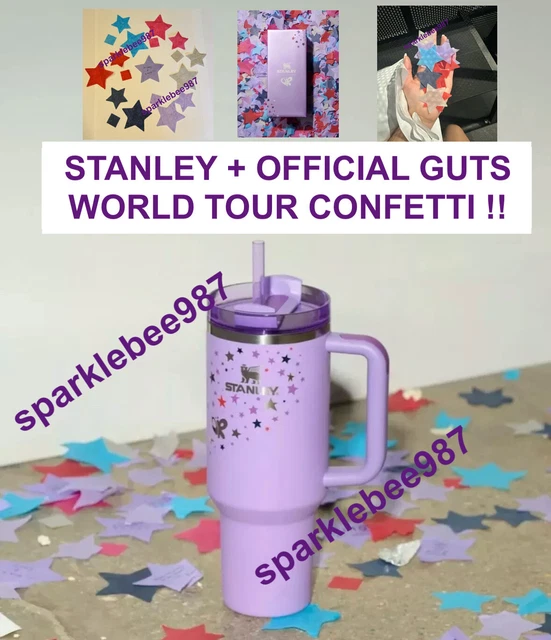 ORIGINALE OLIVIA RODRIGO Stanley Cup + GUTS WORLD TOUR CONFETTI EUR 237 ...