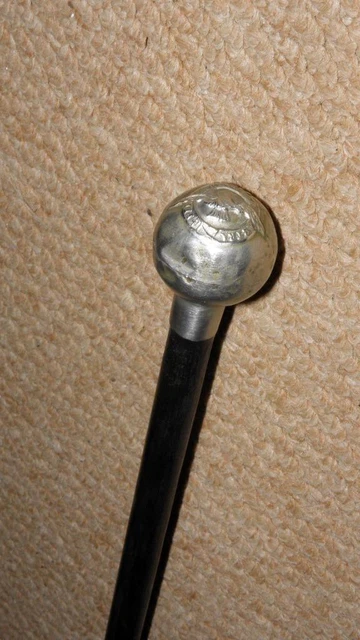 WW1 MILITARY RAF Royal Air Force Swagger Stick - Silver Ball Top £109. ...