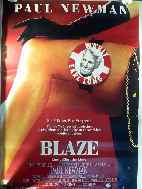 BLAZE - PAUL Newman - Lolita Davidovich - Filmposter A1 84x60cm gerollt £13.68 - PicClick UK