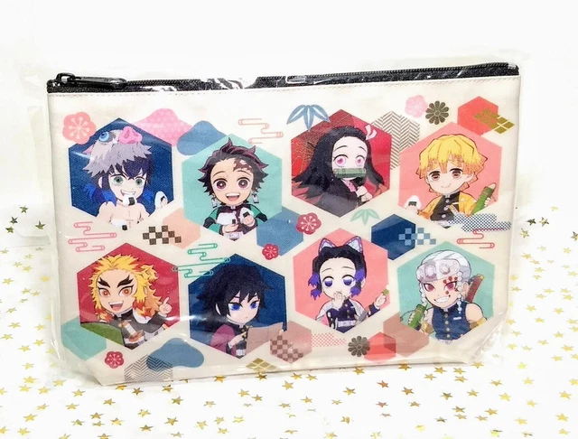 DEMON SLAYER FABRIC Pouch TANJIRO NEZUKO GIYU INOSUKE ZENITSU + 7.5"x4 ...