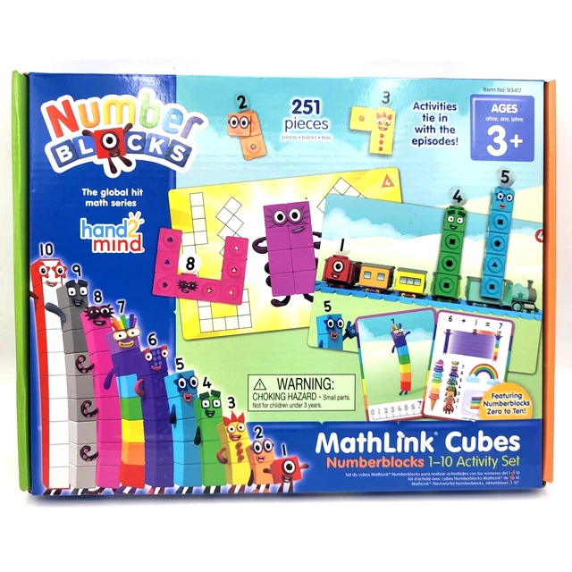Numberblocks Mathlink Cubes 1 10 Activity Set FOR SALE! - PicClick