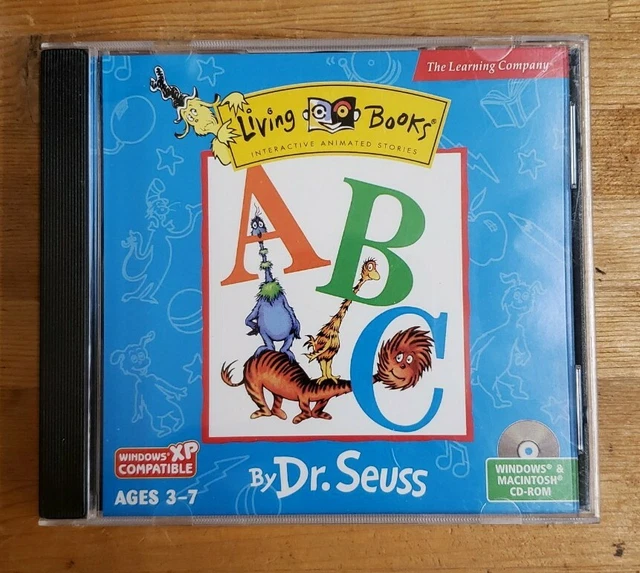 DR. SEUSS'S ABC (PC Windows 95/3.1/Mac 1995) CD ROM - Broderbund Living Books £6.35 - PicClick UK