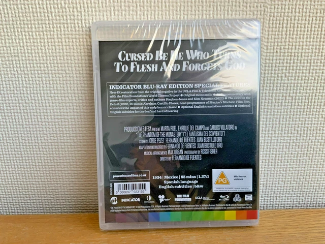 THE PHANTOM OF The Monastery (Blu-ray) Indicator Fernando de Fuentes ...