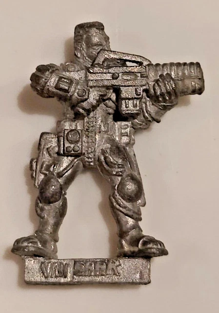 WARHAMMER 40K VAN Saar Necromunda metal ganger, 90s OOP metal £11.11 ...