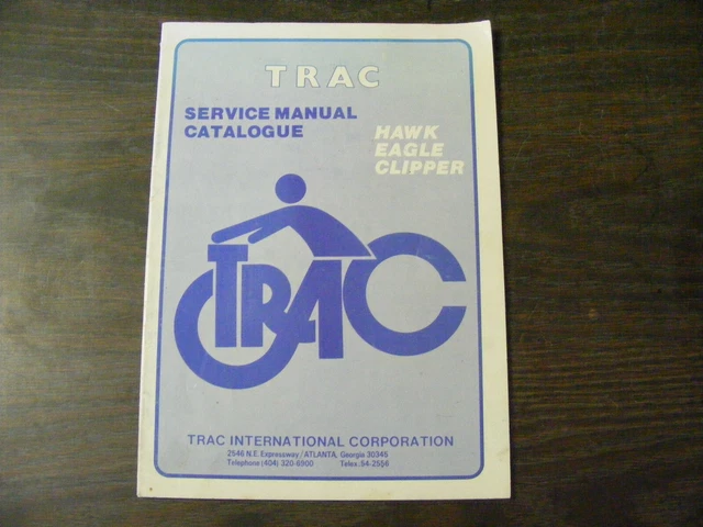 MANUEL D'ENTRETIEN DE la tondeuse cyclomoteur Trac Hawk Eagle EUR 32,71 ...