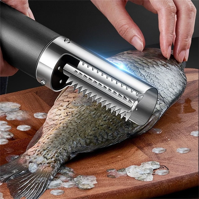 CONVENIENT ELECTRIC FISH Scaler Portable And Efficient Fish Scale ...