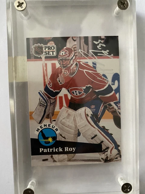 PATRICK ROY AUTOGRAPH Pro set $430.00 - PicClick CA