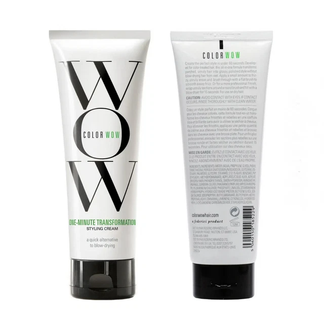 COLOR WOW ONE MINUTE TRANSFORMATION STYLING Cream 120ml Free UK Tracked ...