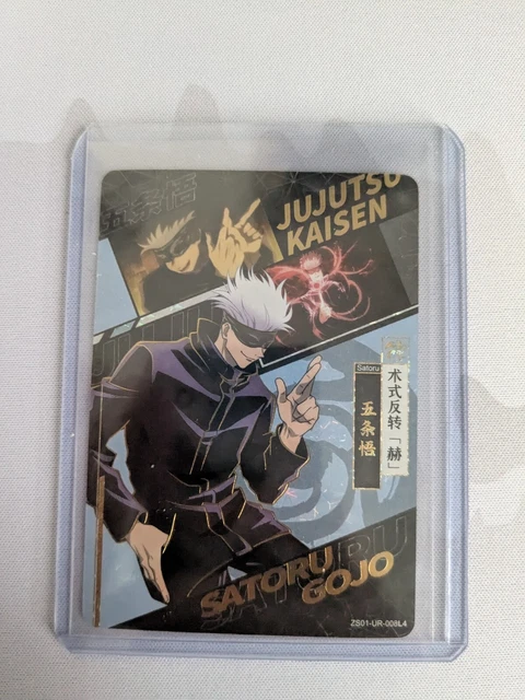 KAYOU JUJUTSU KAISEN Satoru Gojo Trading Card ZS01-UR-008L4 Top EUR 1 ...