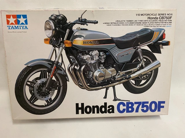 TAMIYA 14006 HONDA CB750F 1/12 Scale Motorcycle Series 6 Model Kit Comp. NwOthr £18.99 - PicClick UK