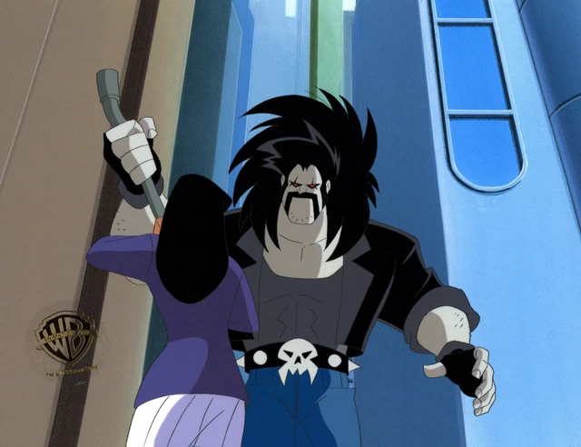 SUPERMAN ANIMATED SERIES-ORIGINAL Production Drawing-Lobo-The Main Man ...