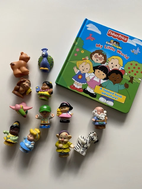 FISHER PRICE LITTLE People Bundle 12 Figures And Book £15.00 - PicClick UK