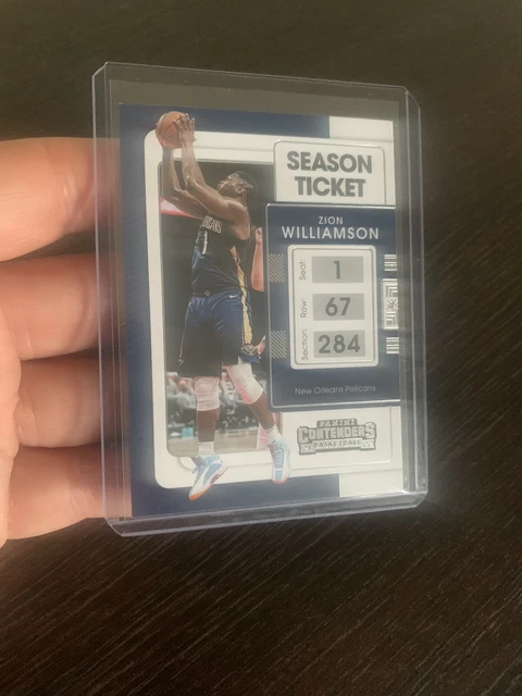ZION WILLIAMSON 21-22 Panini Contenders Saisonticket NBA Basketball ...