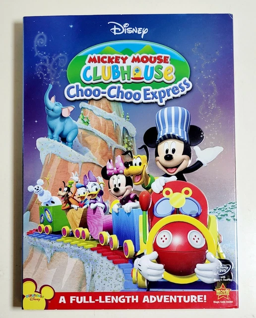 MICKEY MOUSE CLUBHOUSE: Choo-Choo Express DVD, Disney, Children's, Free ...