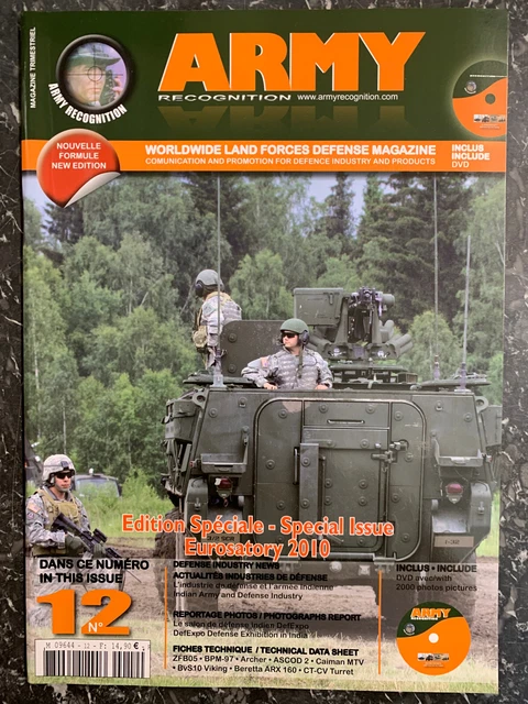 MAGAZINE ARMY RECOGNITION n°12 EUR 8,50 - PicClick FR