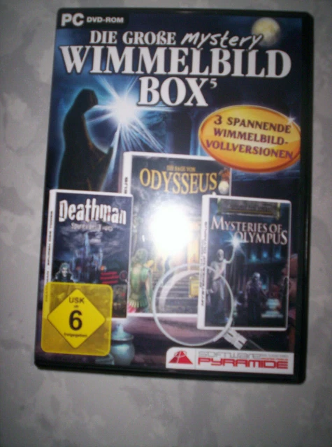 PC-DVD-ROM - DIE große Wimmelbild Box - 3 Vollversionen, USK ab 6 EUR 3,80 - PicClick DE