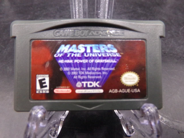 MASTERS OF THE Universe: He-Man Power of Grayskull Game Boy Advance GBA ...