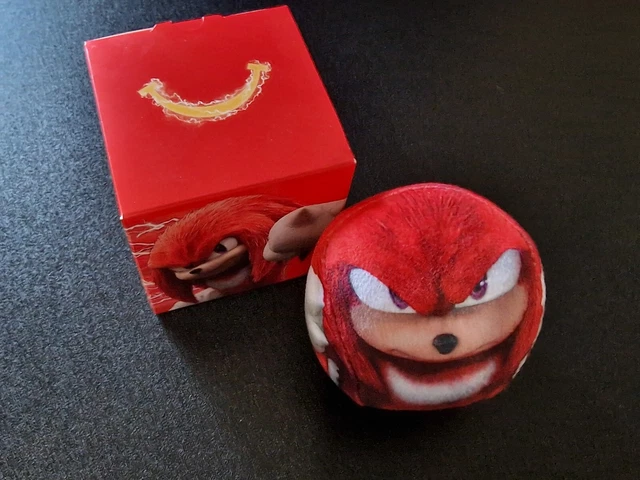 MCDONALDS HAPPY MEAL Toy 2025 UK Sonic The Hedgehog 3 Plush Ball Toys Knuckles £2.60 - PicClick UK