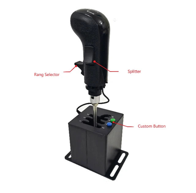 PC HANDBRAKE+GEAR SHIFTER with Splitter Switch for Logitech G923 G29 ...