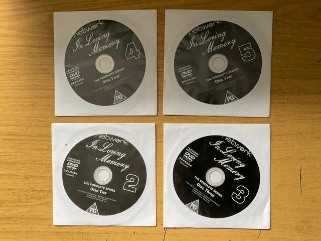 IN LOVING MEMORY - The Complete Series. Disc 1 missing. Network DVD. £9 ...