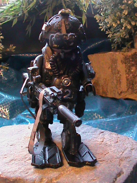 PLAYMOBIL CUSTOM US Navy Seal Ussocom Udt (Sous-Marin) Ref-0230 EUR 59 ...