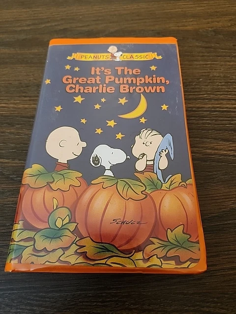ITS THE GREAT Pumpkin, Charlie Brown (VHS, 1996, Clamshell) £0.81 ...