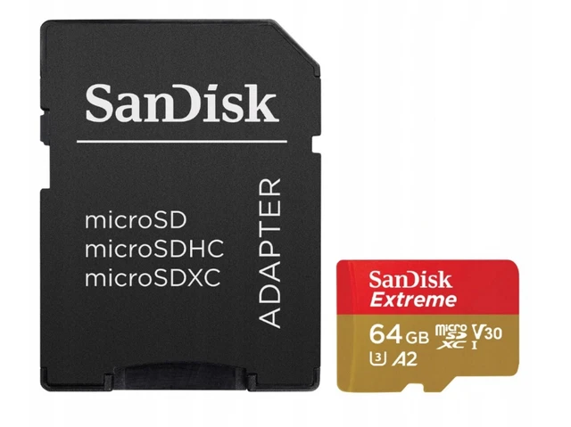 SANDISK EXTREME U3 Micro SD Card 64GB 128GB 256GB 4K U3 Memory NEXTBASE ...