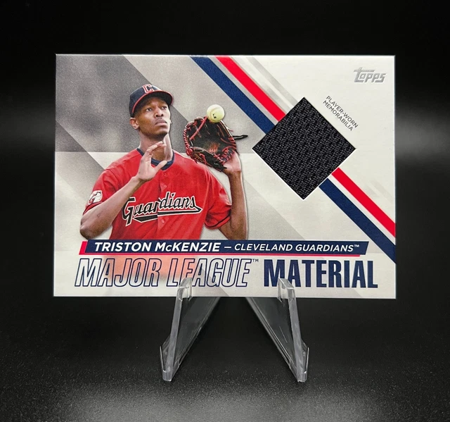 TRISTON MCKENZIE PLAYER-WORN Relic Major League Material 2024 Topps ...