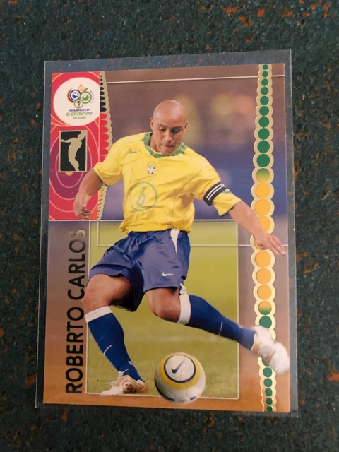 PANINI FIFA 2006 Germany World Cup Soccer Card No56 Roberto Carlos EUR ...