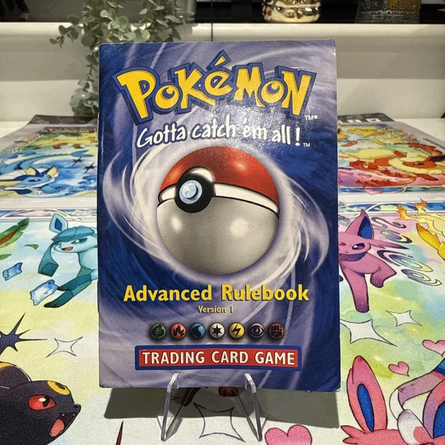 POKÉMON TCG ADVANCED Rulebook Version 1 - 1999 WOTC MP £5.34 - PicClick UK