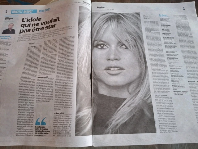 BRIGITTE BARDOT EUR 1,96 - PicClick FR