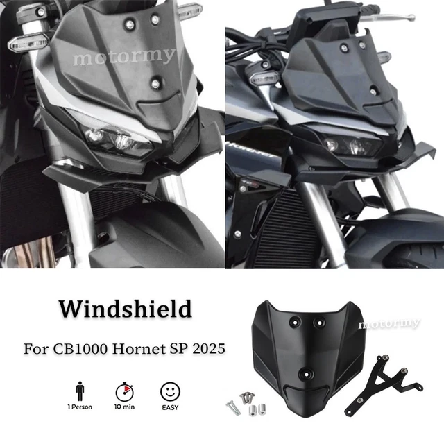 FOR HONDA CB1000 Hornet SP 2025 Motorcycle Front Windshield Fly Wind ...