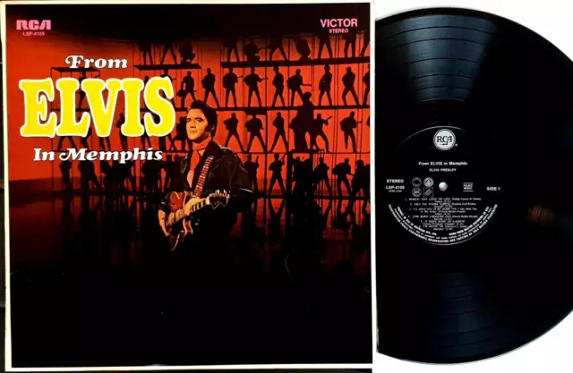 Elvis Presley From Elvis In Memphis Vinyl Lp 1969 Rca Australia Lsp