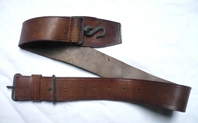 VICTORIAN, BRITISH ARMY Snake Buckle, Brown Leather Belt. £21.51 ...