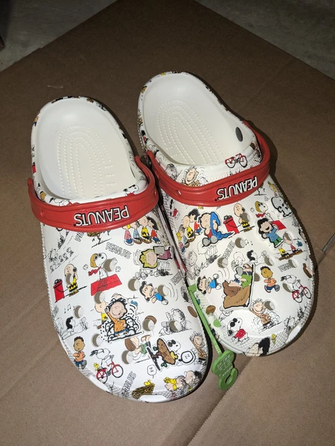 CROCS SNOOPY LIMITED Edition Peanuts Classic Clog Men size 13 New ...