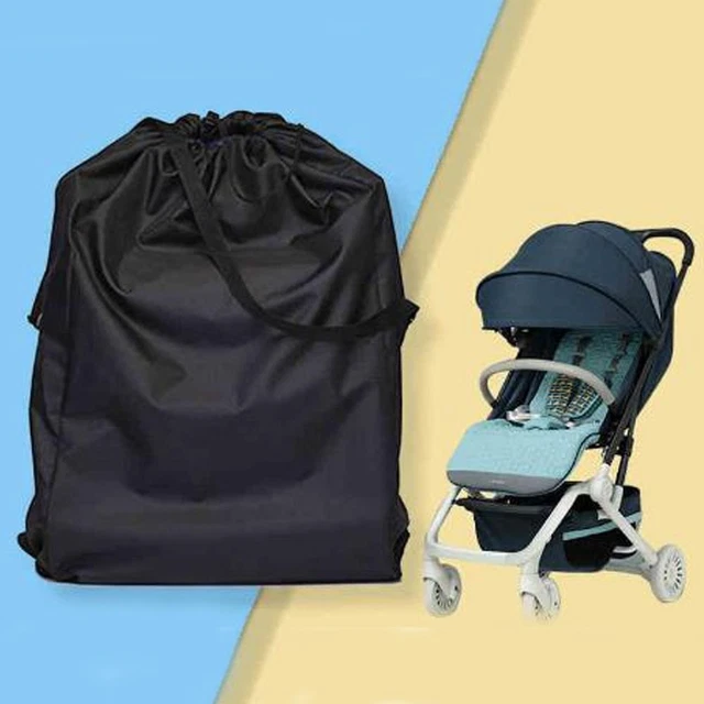 BLACK STROLLER BAG Waterproof Dustproof Bag Stroller Airplane Bag ...