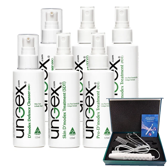 UNGEX TREAT DEMODICOSIS Rash Acne Rosacea Blepharitis Chalazion Demodex ...