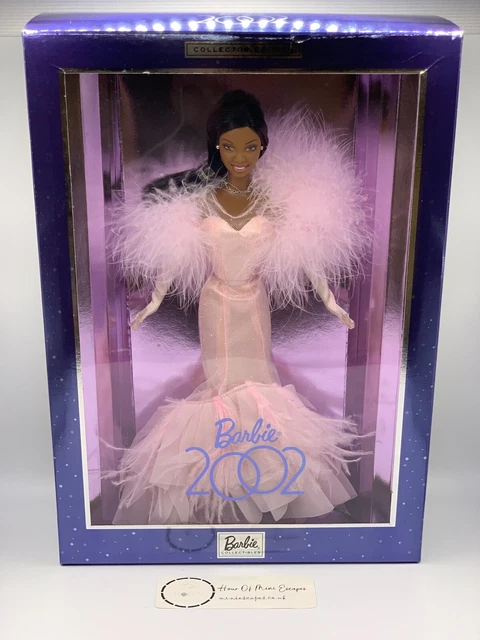 2002 BARBIE COLLECTOR Edition African American Doll 53976 Mattel NFRB £ ...