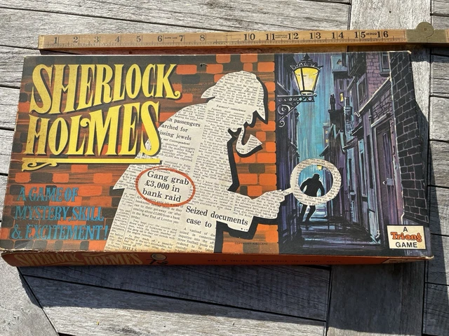 VINTAGE TRIANG Sherlock Holmes Board Game £28.00 - PicClick UK