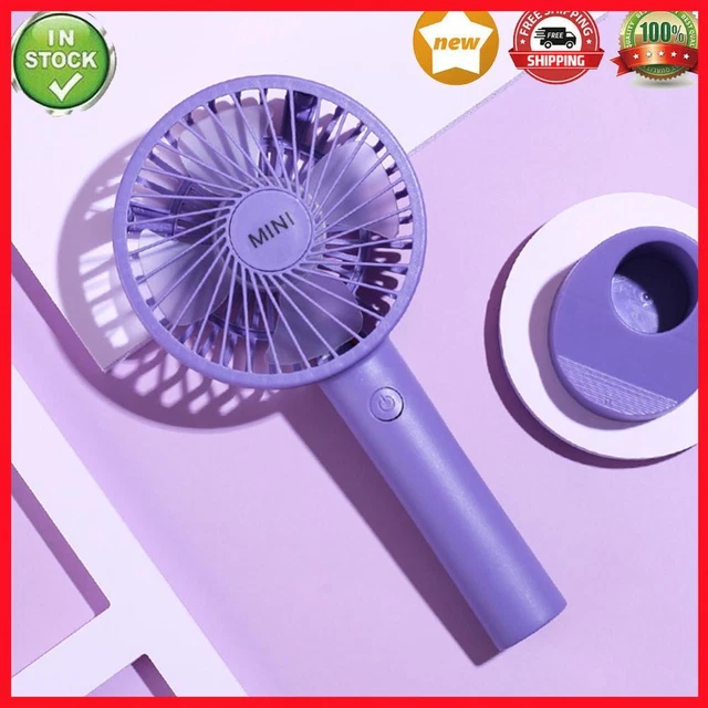 HANDHELD AIR COOLER 3 Speed 1200mAh Pocket Fan for Indoor Outdoor ...