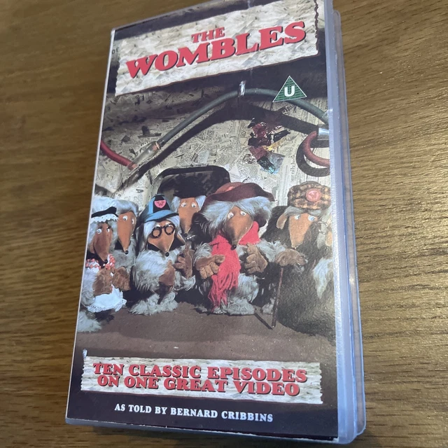 THE WOMBLES Ten Classic Episodes VHS Video Tape 1990 castle vision £6. ...