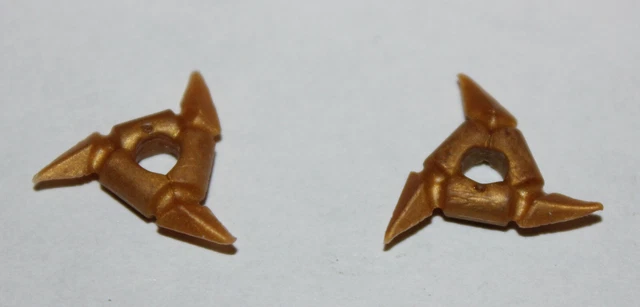 LEGO NINJAGO 2 armes dorées Pearl gold weapon 93058/set 9445 2260 79122 ...