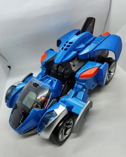VTECH AUTO TRANSFORM Switch & Go Dino Turbo T-Rex Car Dash Rc Blue ...