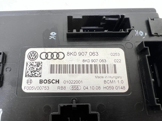 AUDI A4 B8 8K Steuergerät Komfortsteuergerät Bordnetzsteuergerät ...