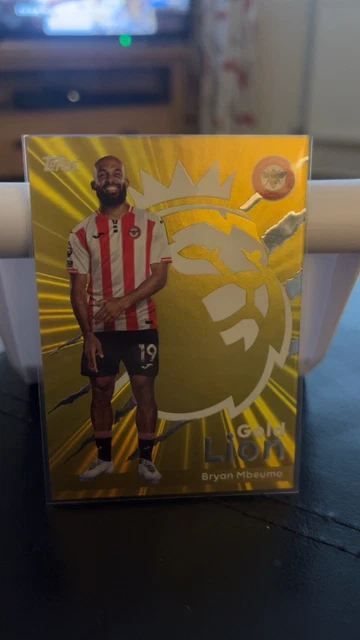TOPPS 2026 BRYAN Mbeumo Gold Lion GL4 Card £5.43 - PicClick UK
