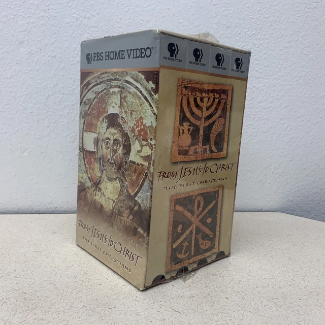 NEW VHS FROM Jesus To Christ The First Christians PBS 4 Tape Boxed Set ...